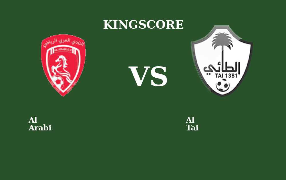 Em Directo: Al Arabi vs Al Tai - Divisão 1 | Acompanhe o Resultado ao ...
